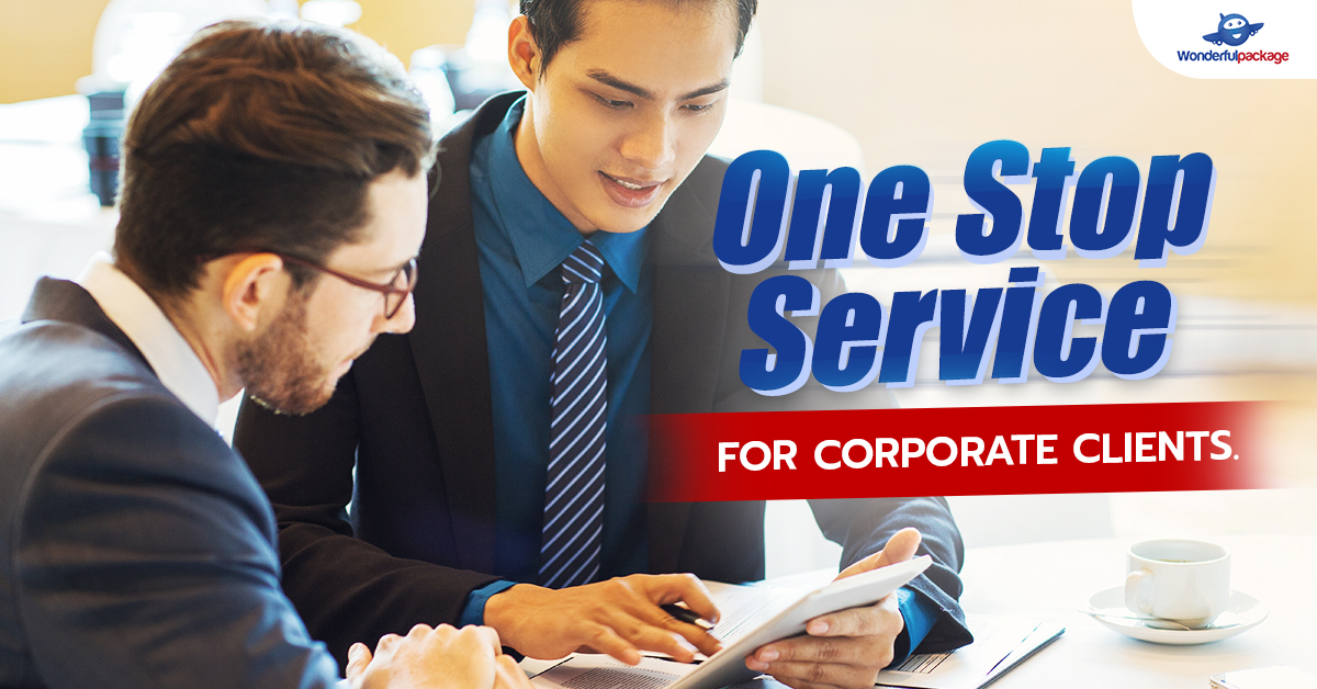 One-stop Service for Corporate Clients.