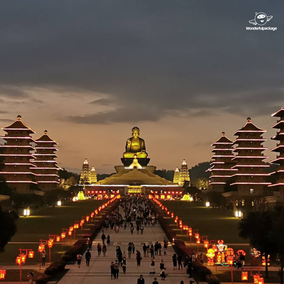ที่เที่ยวไต้หวัน พุทธอุทยาน โฝ กวง ซาน | Fo Guang Shan Buddha Memorial ...
