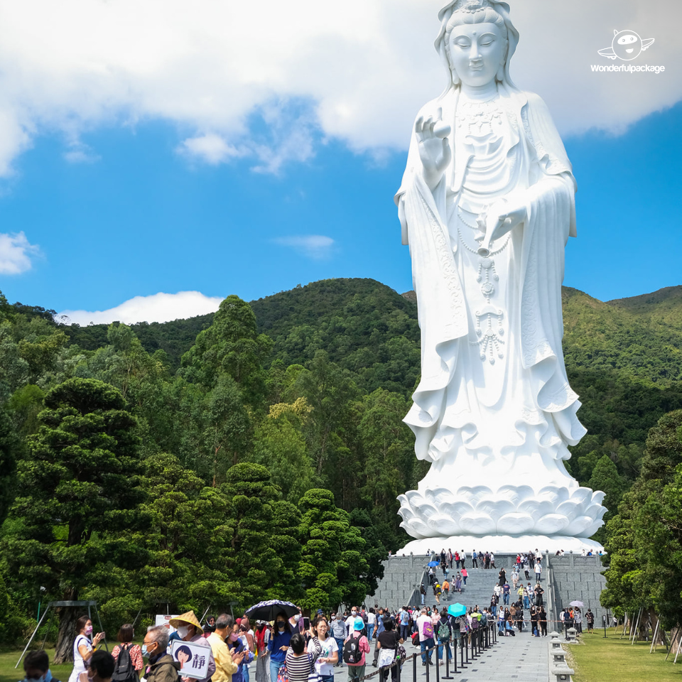 เที่ยวฮ่องกง ชมวัดชีซ่าน (Tsz Shan Monastery)
